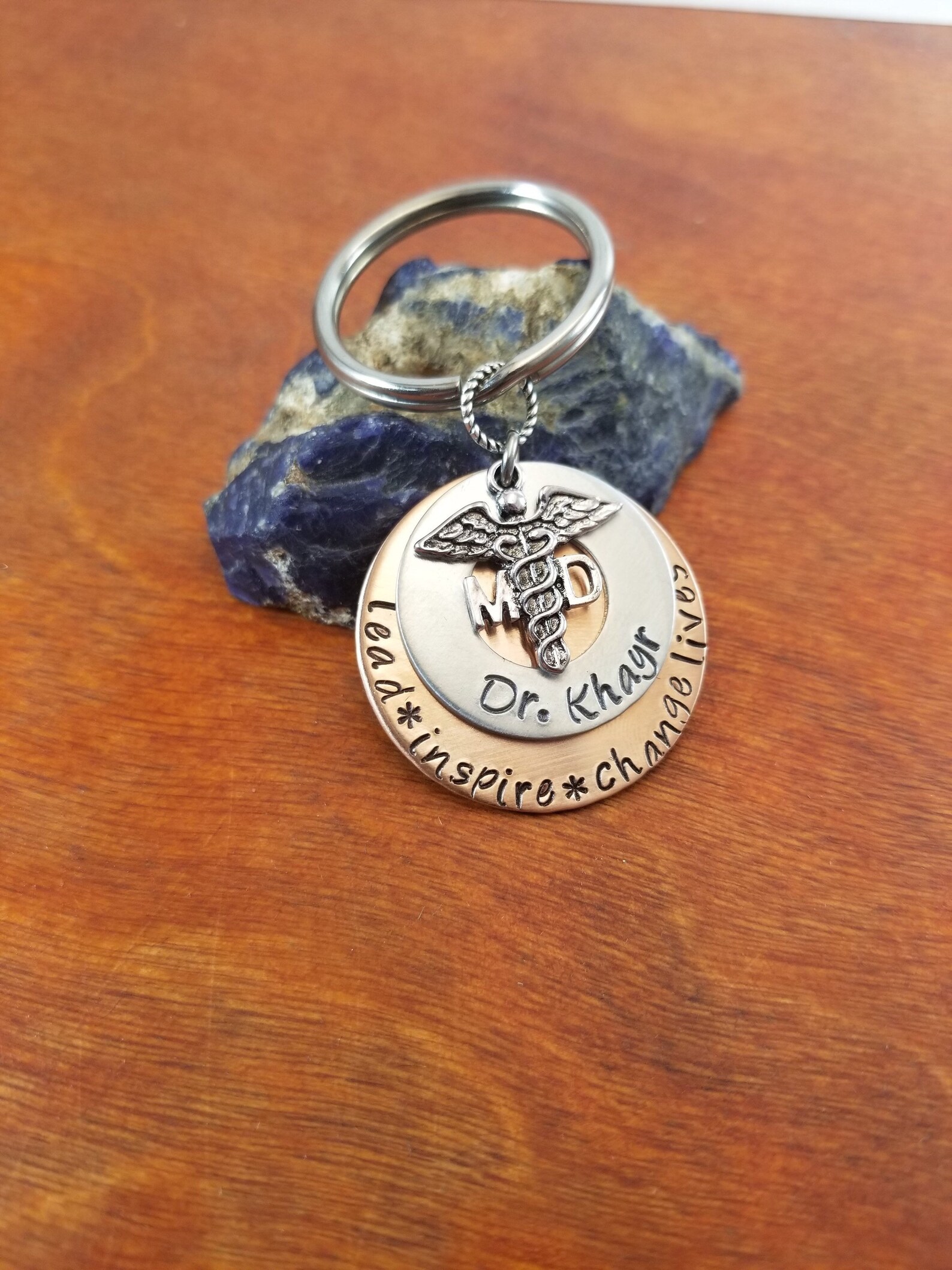 Doctor Key Chain Lead Inspire Change Lives Doctor Gift - Etsy