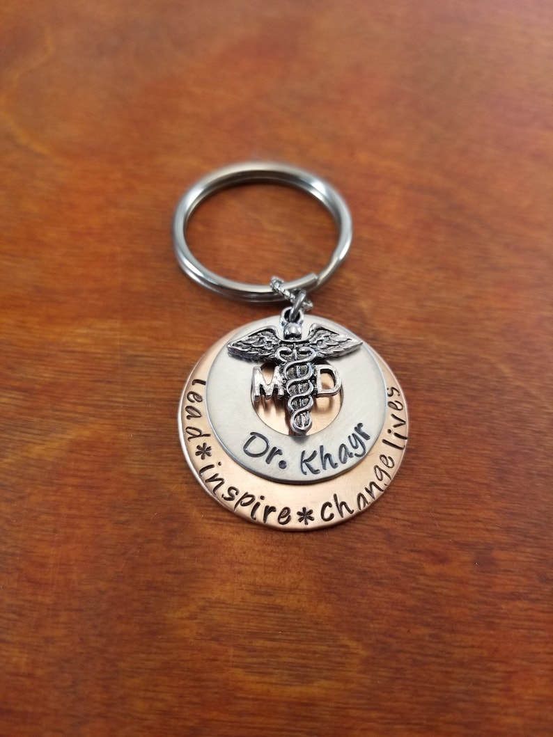 Doctor Key Chain Lead Inspire Change Lives Doctor Gift - Etsy