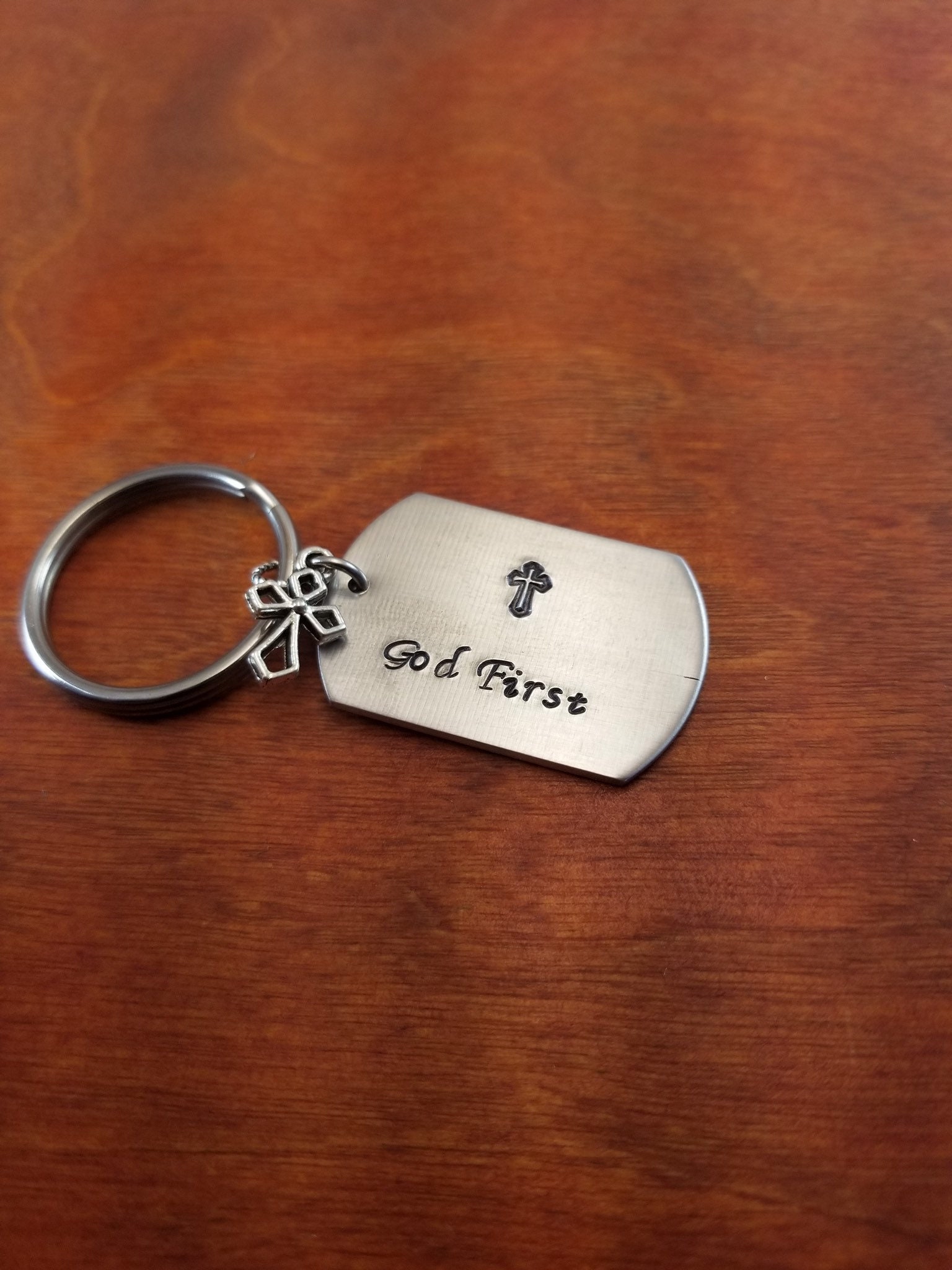 God First Key Chain Christian Gift Religious Confirmation - Etsy UK