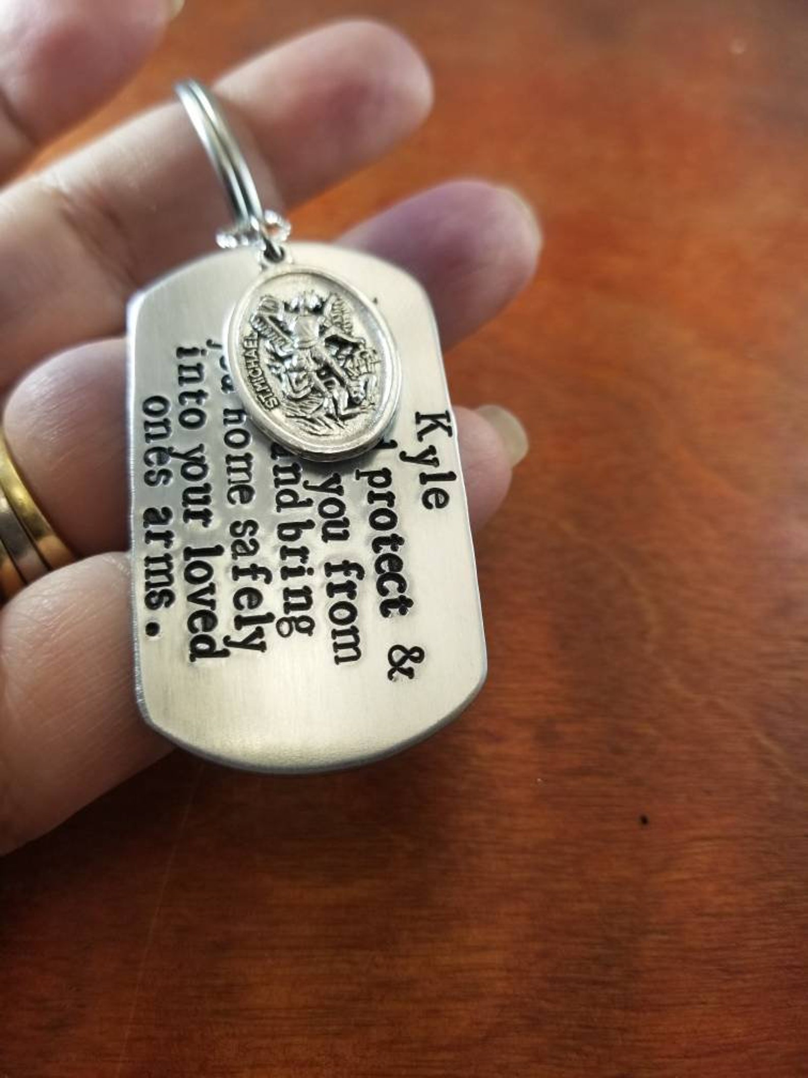 Police Officer prayer Key Chain State Trooper gift LEO Thin | Etsy