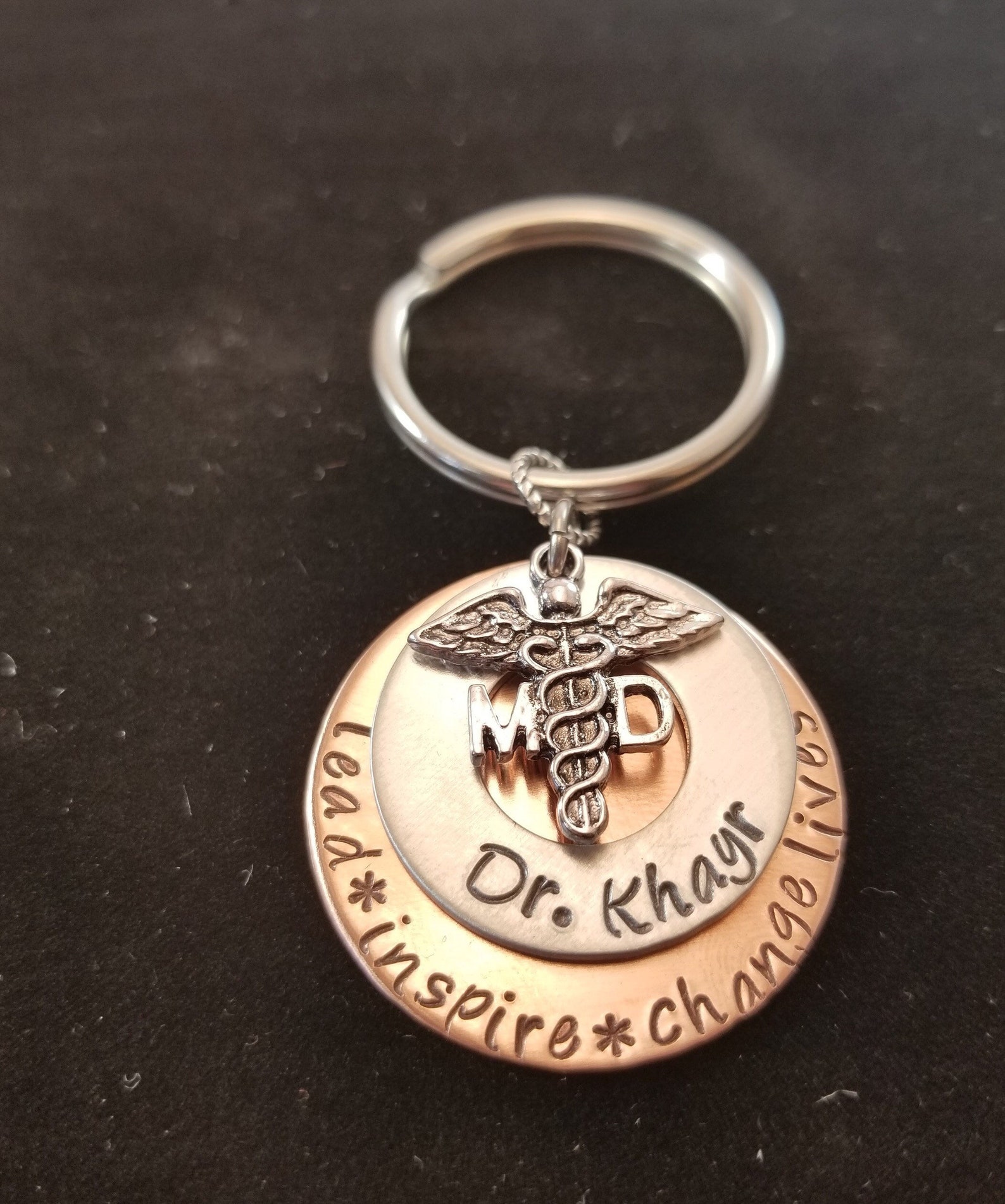 Doctor Key Chain Lead Inspire Change Lives Doctor Gift - Etsy