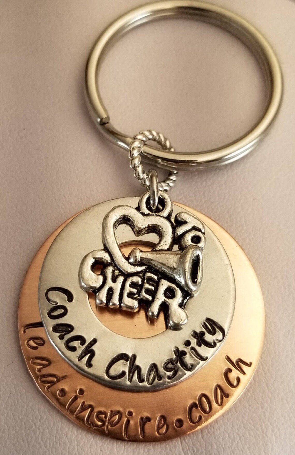 Cheer Coach Key Chain Coach Gift Cheer Gift Cheer Leading - Etsy