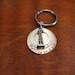 Oilfield Wife Key Chain, My Heart is on the Rig, Roughneck Keychain ...