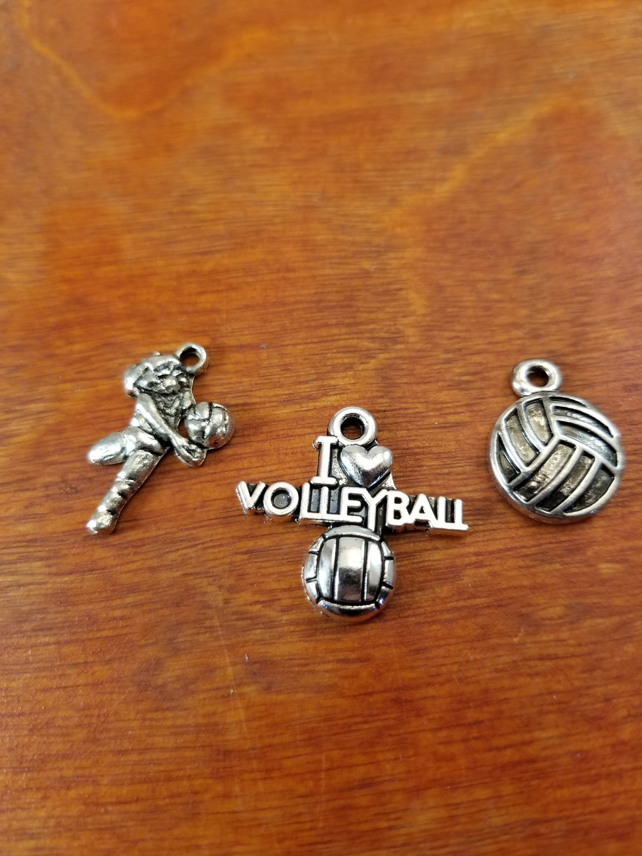 Volleyball Player Key Chain, Bump Set Spike, Volleyball Coach Gift ...