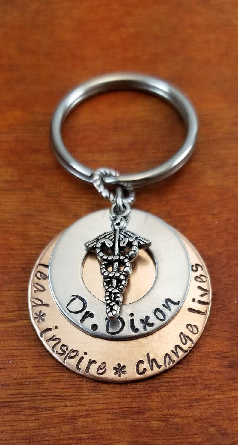 Doctor Key Chain Lead Inspire Change Lives Doctor Gift - Etsy
