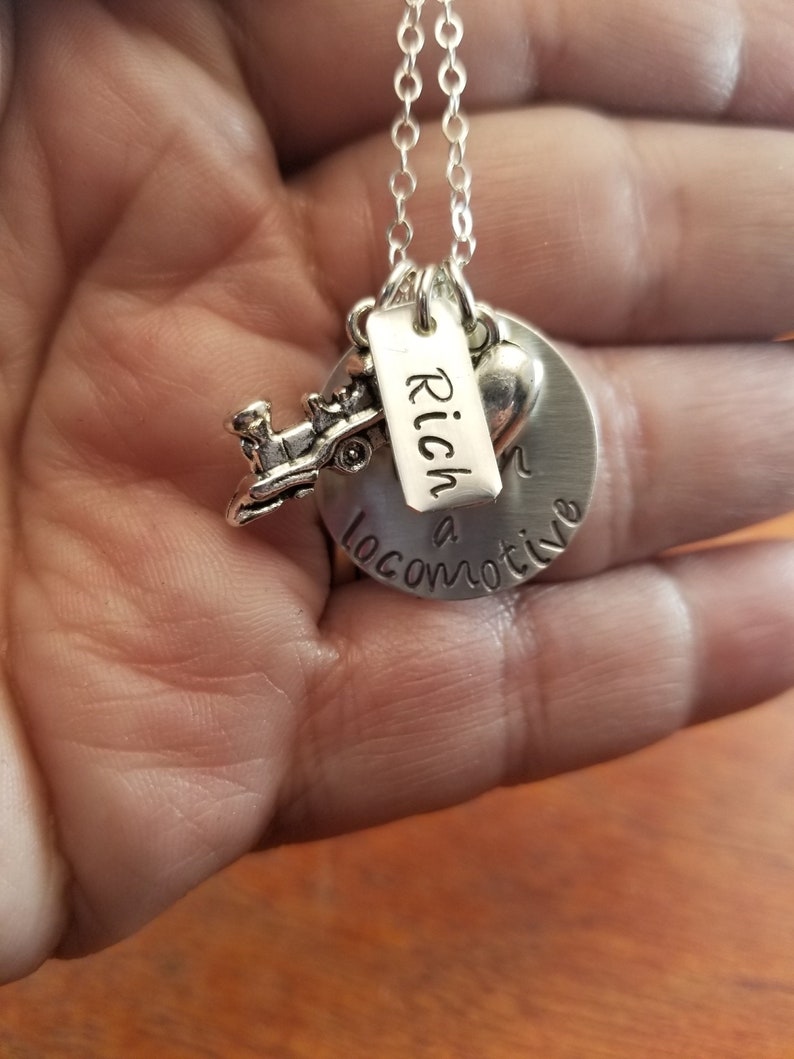 Train Necklace Engineer's Wife Conductors Wife Necklace | Etsy