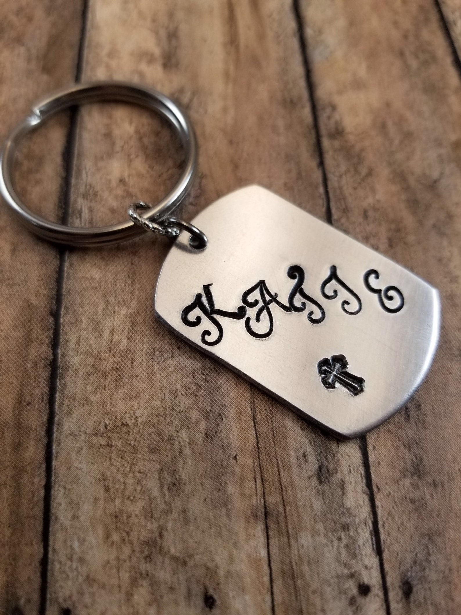 Personalized Name Key Chain Christian Gift Christian - Etsy