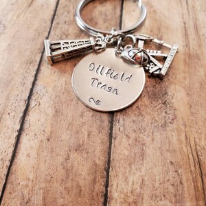 Oilfield Trash Key Chain, Oilfield Key Chain, Oilfield Accessory ...
