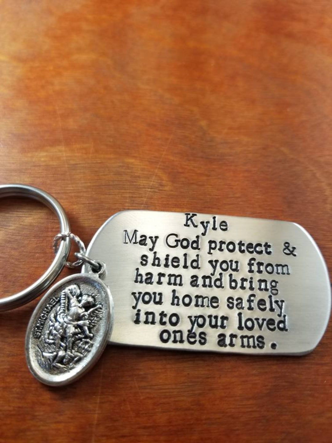 Police Officer Prayer Key Chain, State Trooper Gift, LEO, Thin Blue ...