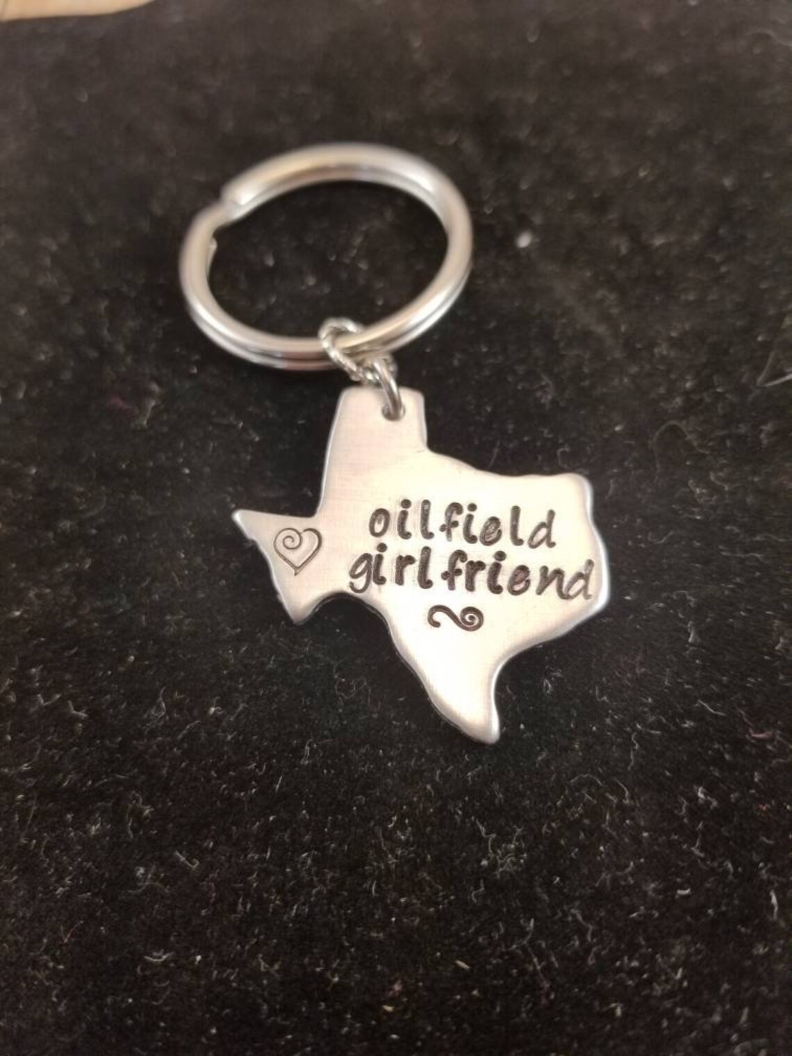 Texas Oilfield Girlfriend Key Chain Oilfield Girlfriend - Etsy