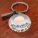 Oilfield Wife Key Chain, My Heart is on the Rig, Roughneck Keychain ...