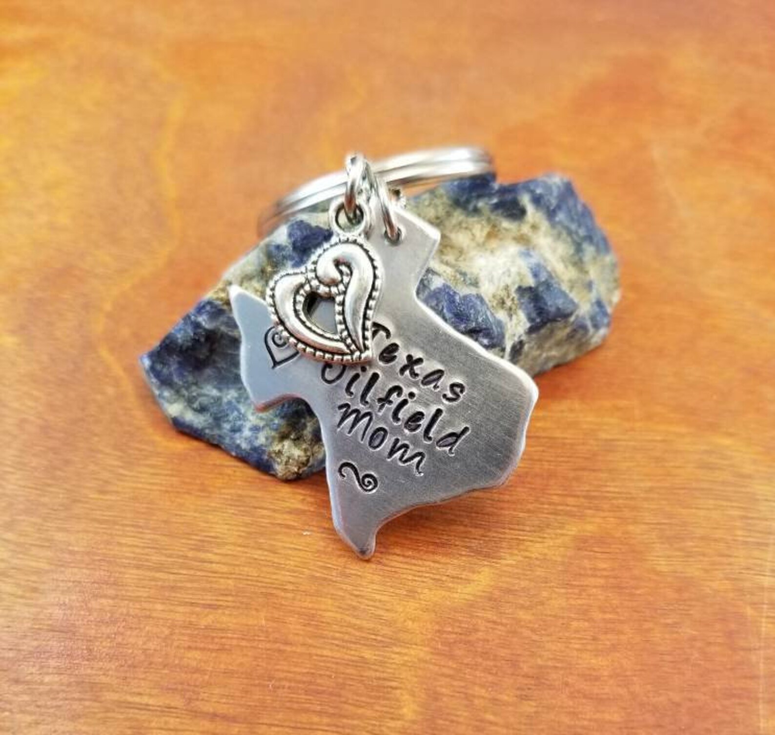 Texas Oilfield Key Chain Oilfield Wife Oilfield Girlfriend - Etsy