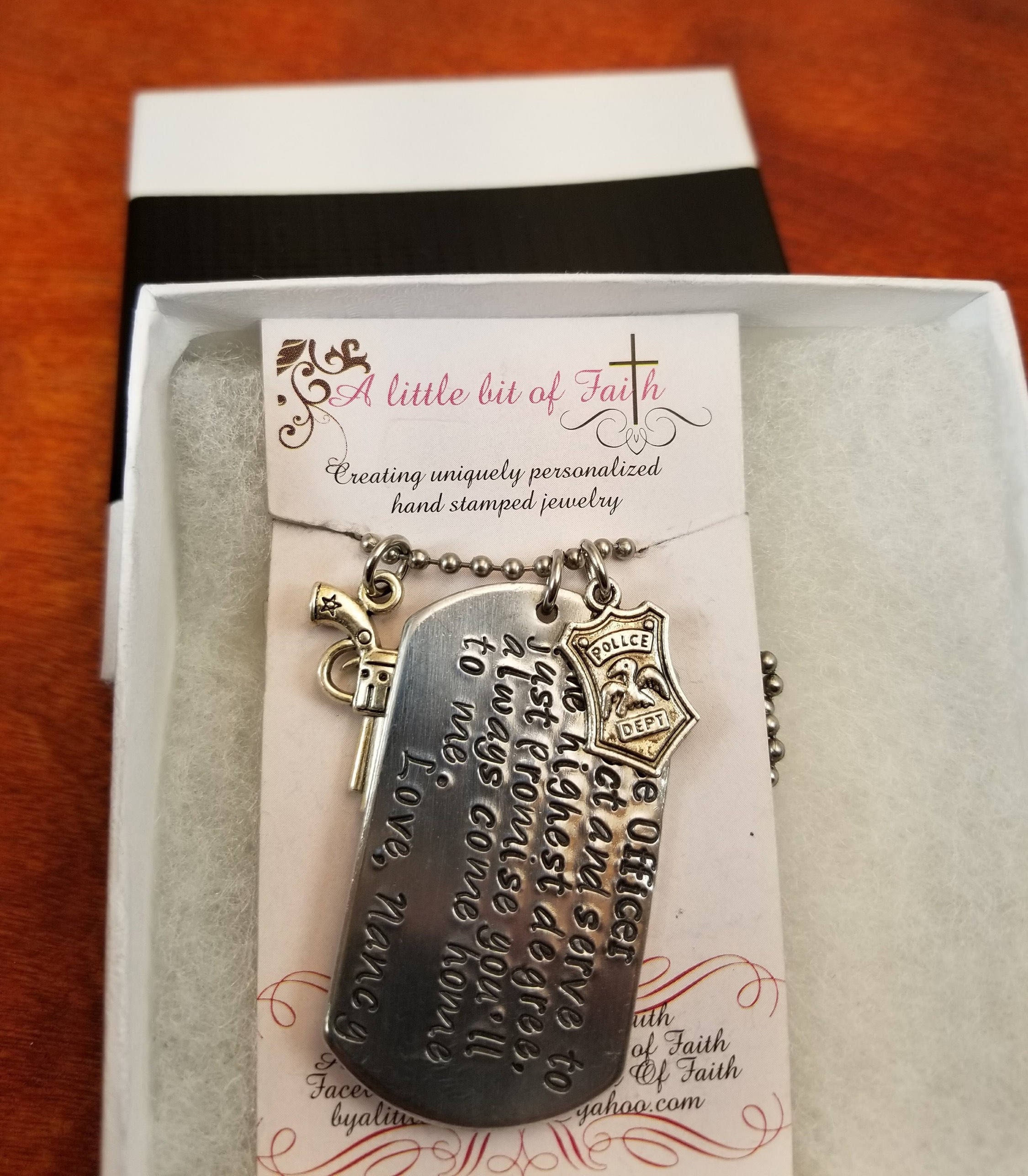 Law Enforcement Protect and Serve Key Chain Police State | Etsy