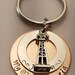 Oilfield Wife Key Chain, My Heart is on the Rig, Roughneck Keychain ...