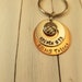 Volleyball Player Key Chain, Volleyball Team Gift, Hand Stamped ...