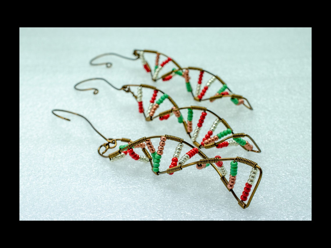 DNA Ornament, Science Christmas Art, Educational, Biology Gift, Gift ...