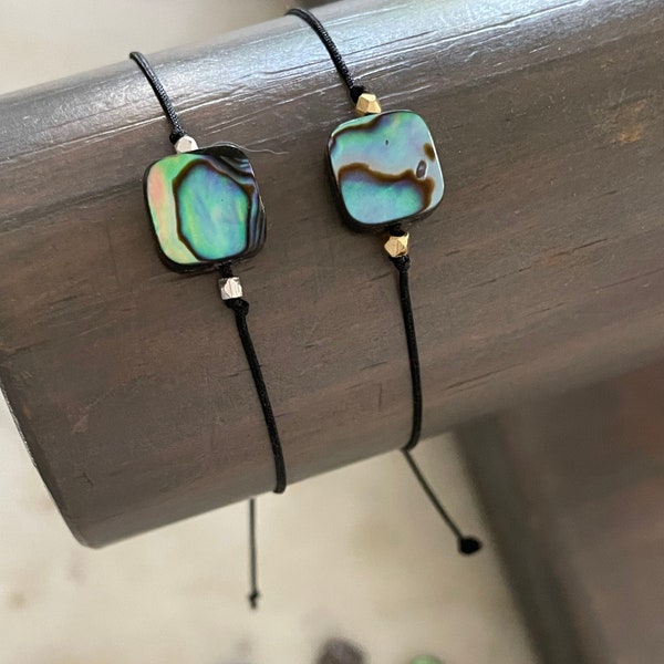 Abalone Bracelet - Etsy
