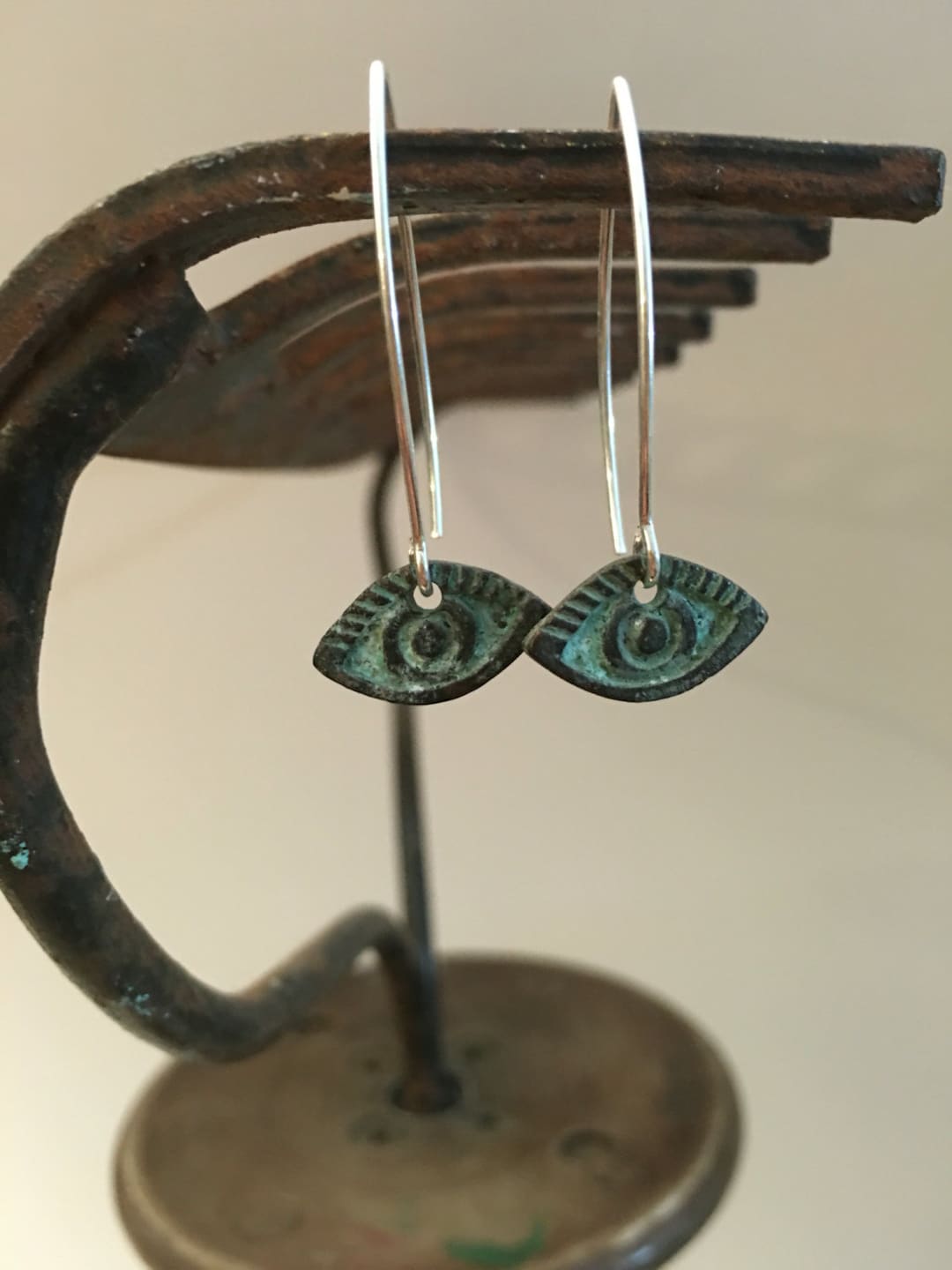 Evil Eye Drop Earrings / Mati / Amulet / Evil Eye / Nazar/ Qty 1 - Etsy
