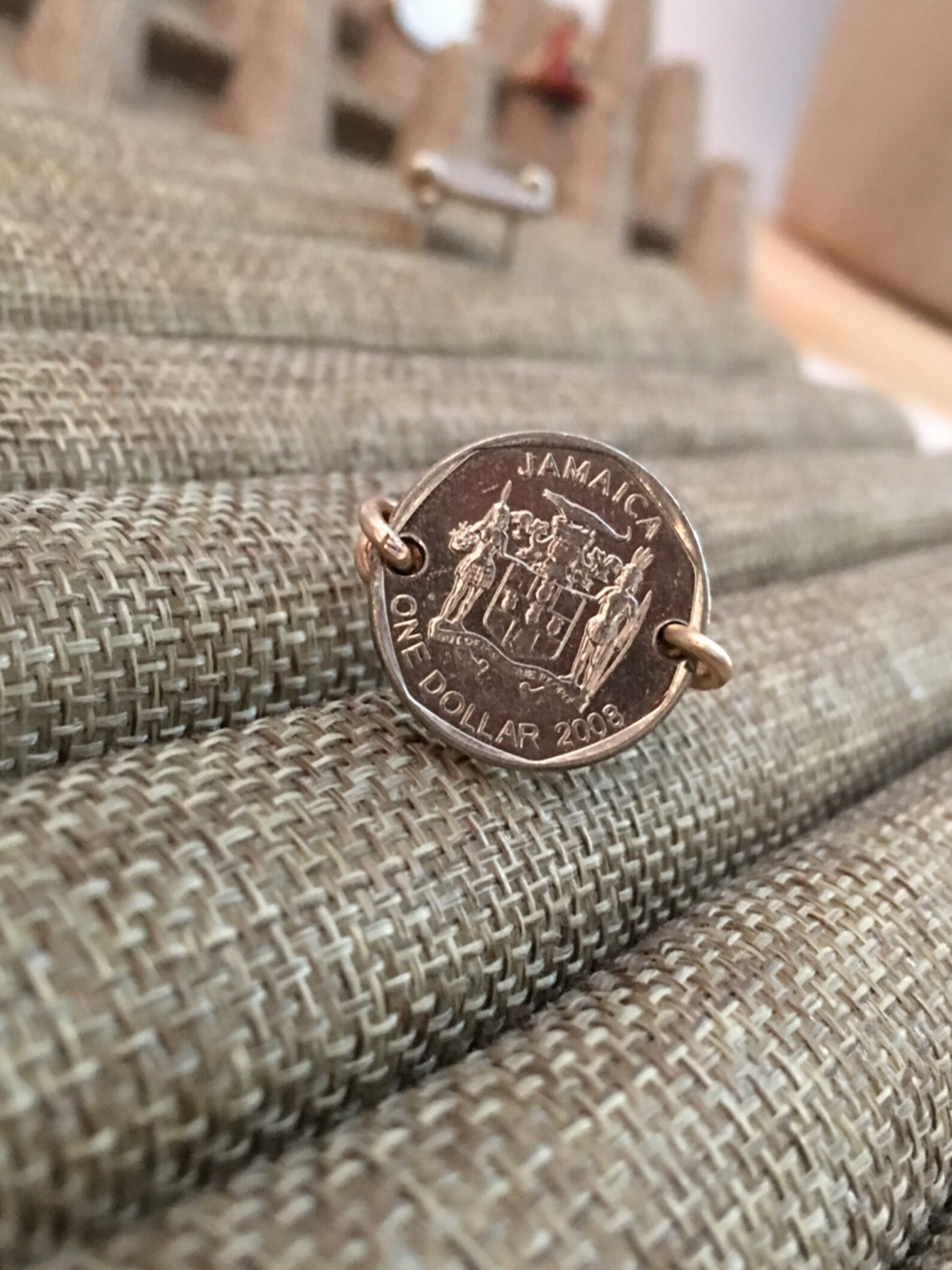 Jamaica Ring Jamaican Coin Ring Qty 1 - Etsy