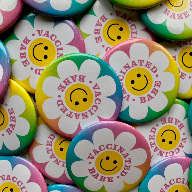 Covid Vaccine Pin - Etsy