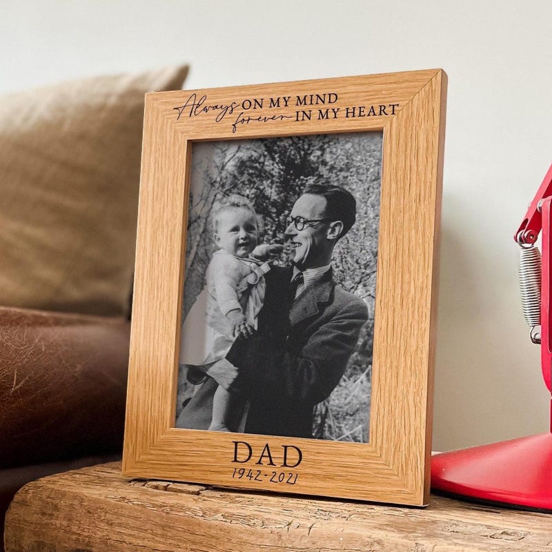 Mom Dad 5x7 Frame - Etsy UK