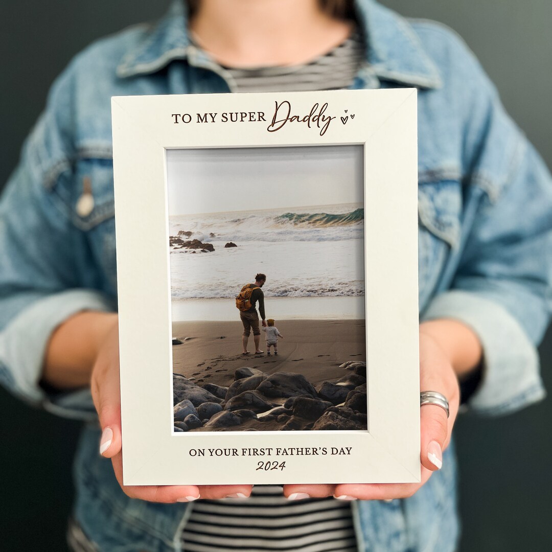 Personalized Father's Day Gift Photo Frame Best Birthday Gift for Dad ...