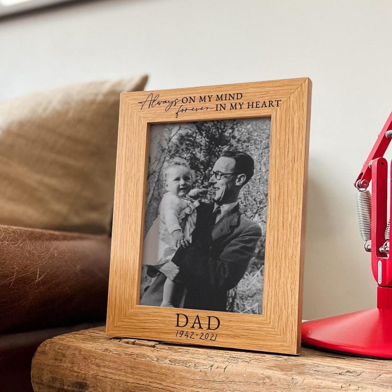Photo Remembrance Frame - Etsy UK