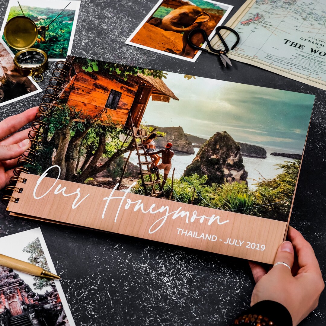 Personalised Couple Memory Book, Scrapbook Photo Album, Gifts for ...