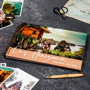 Personalised Couple Memory Book, Scrapbook Photo Album, Gifts for ...