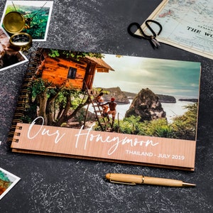 Personalised Couple Memory Book, Scrapbook Photo Album, Gifts for ...