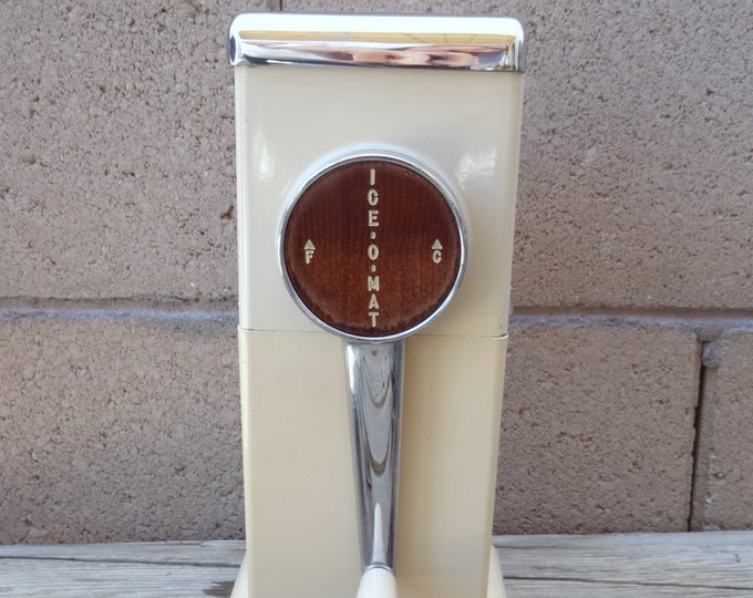 Vintage 1950's Ice O Mat Ice Crusher Manual Ice - Etsy