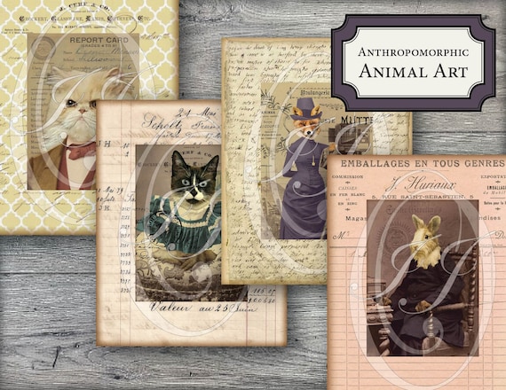 Anthropomorphic Animal Art