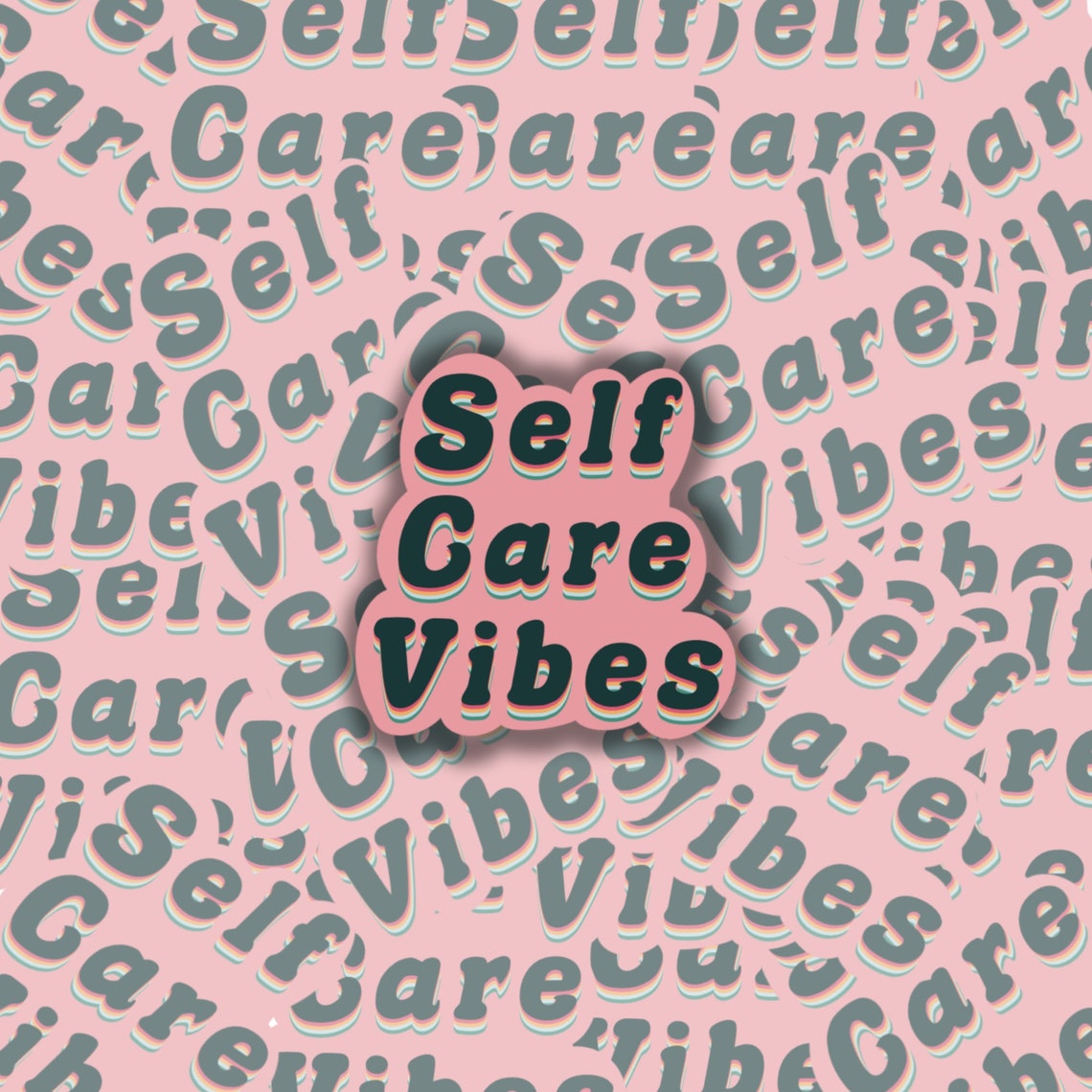 Self Care Vibes Vinyl Sticker 2x2 Inch Sticker Water Bottle Etsy Self Care Vibes Vinyl Sticker 2x2 Inch Sticker Water Bottle Etsy