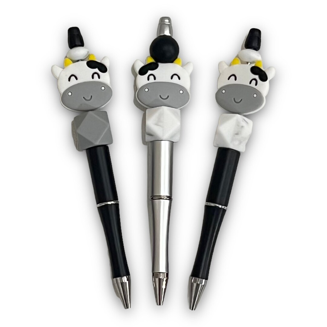 Cow Beaded Pen Planner Pen Journal Pen Fancy Pen Friend - Etsy