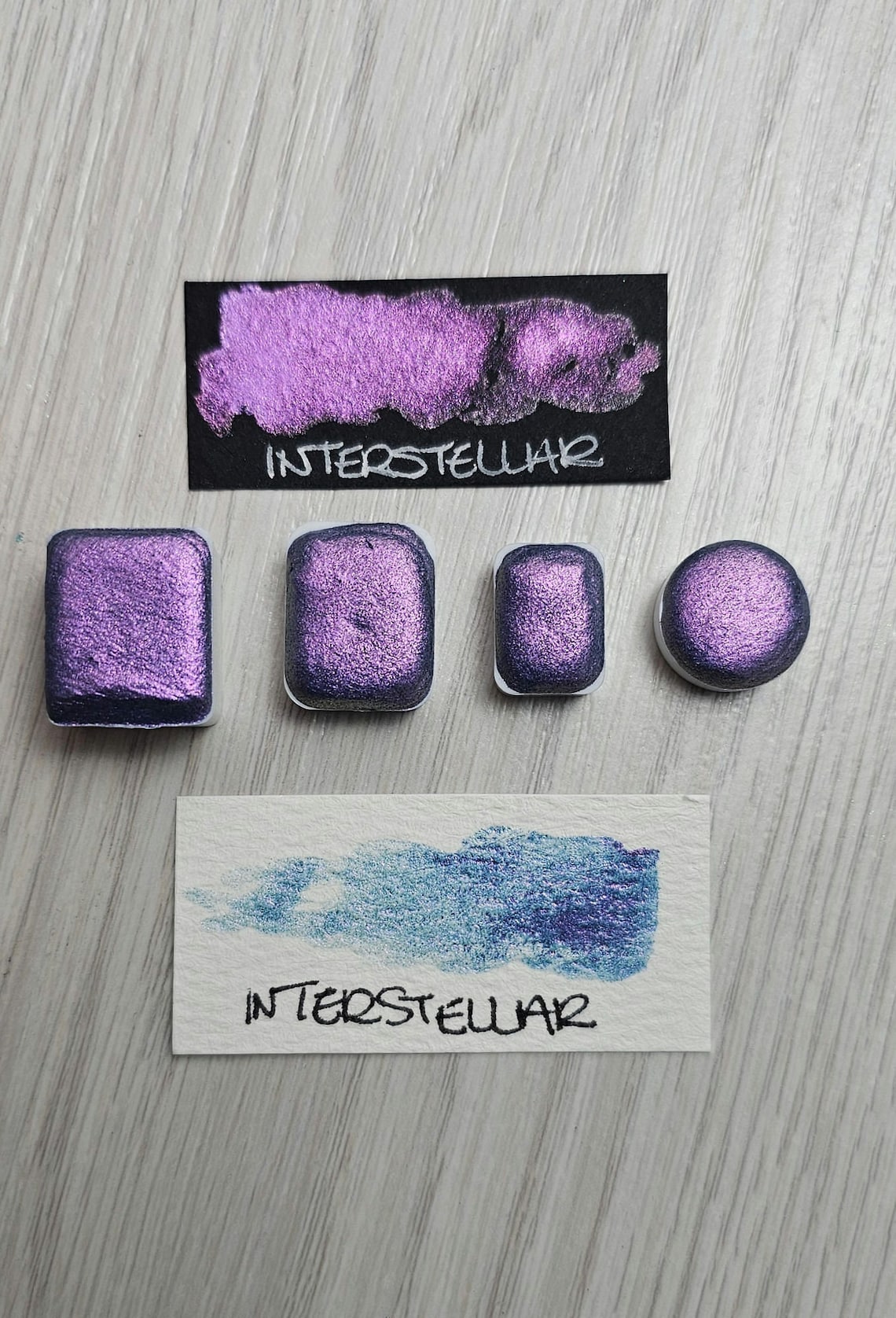 Interstellar / Colorshift / Handmade Watercolor Paint - Etsy