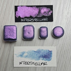 Interstellar / Colorshift / Handmade Watercolor Paint - Etsy