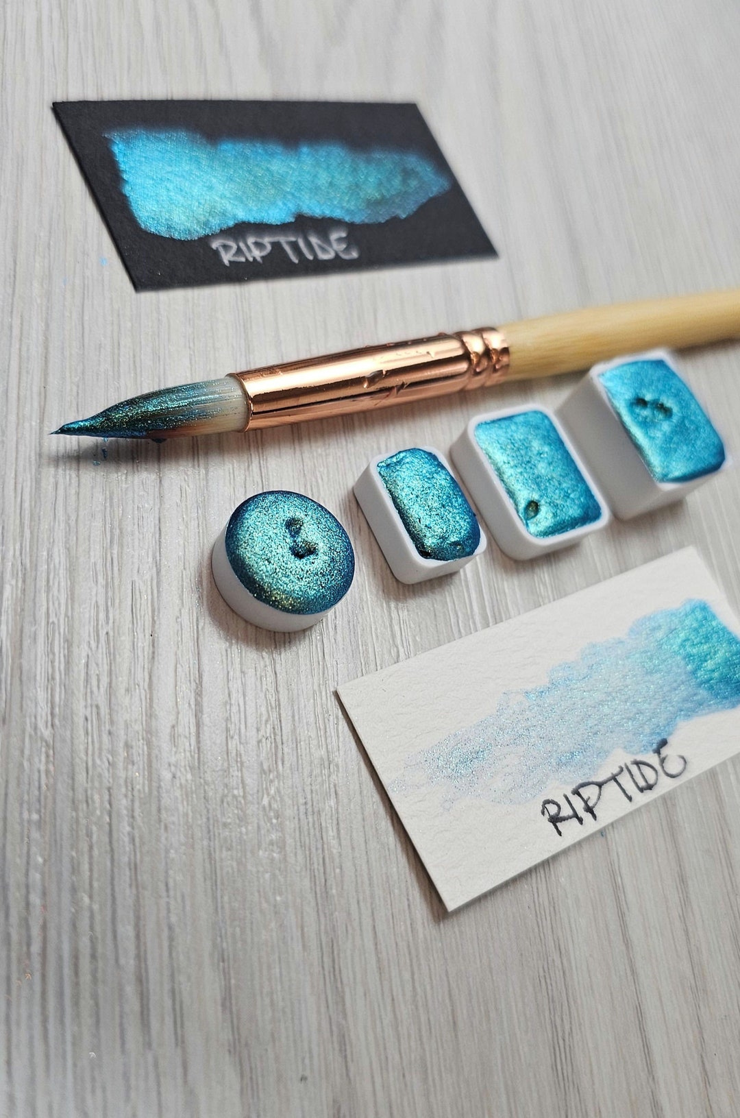 Riptide / Colorshift / Handmade Watercolor Paint - Etsy