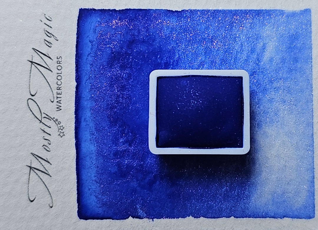 Mythic / Paint Drop Card / Handmade Watercolor Paint - Etsy