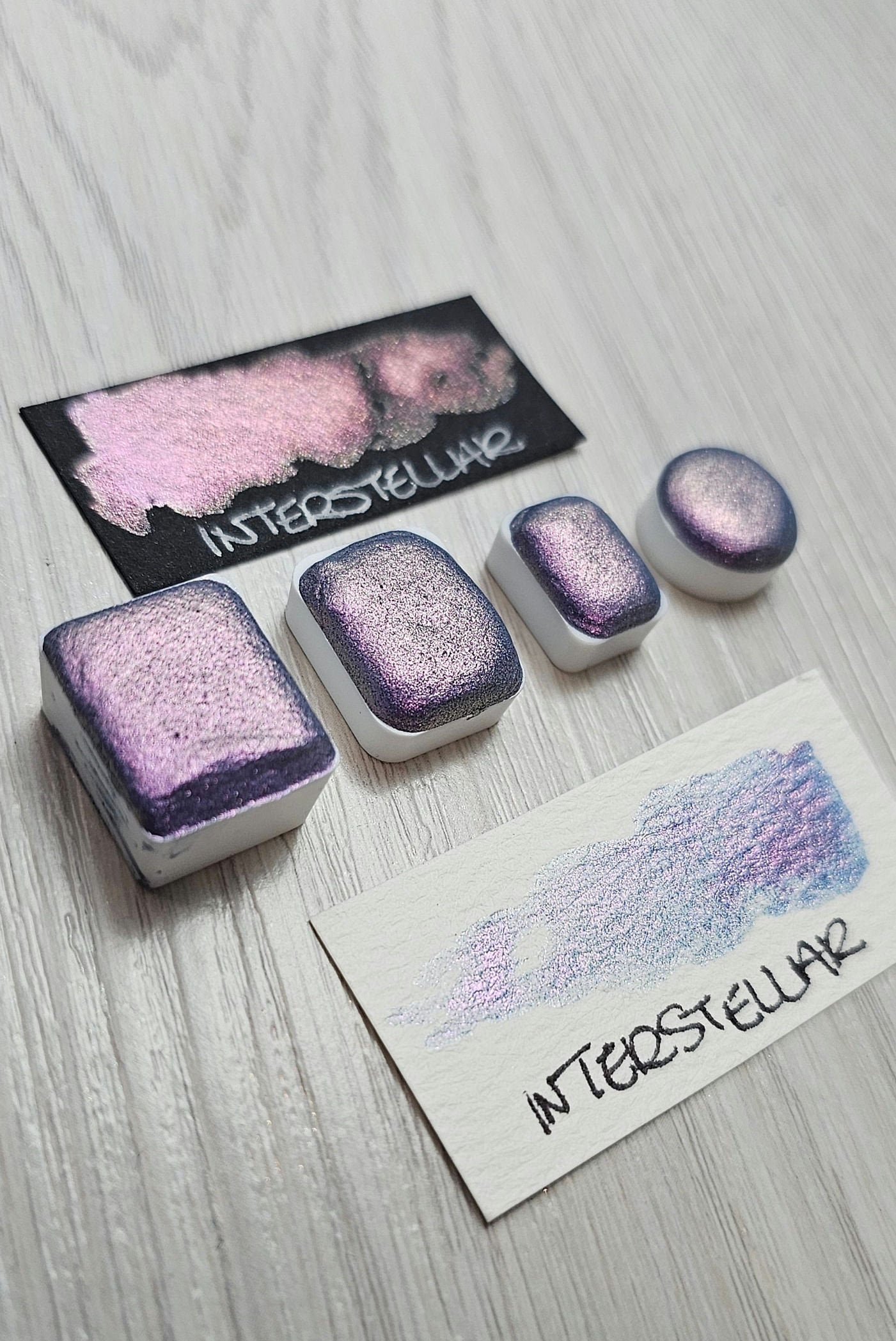 Interstellar / Colorshift / Handmade Watercolor Paint - Etsy