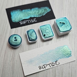 Riptide / Colorshift / Handmade Watercolor Paint - Etsy
