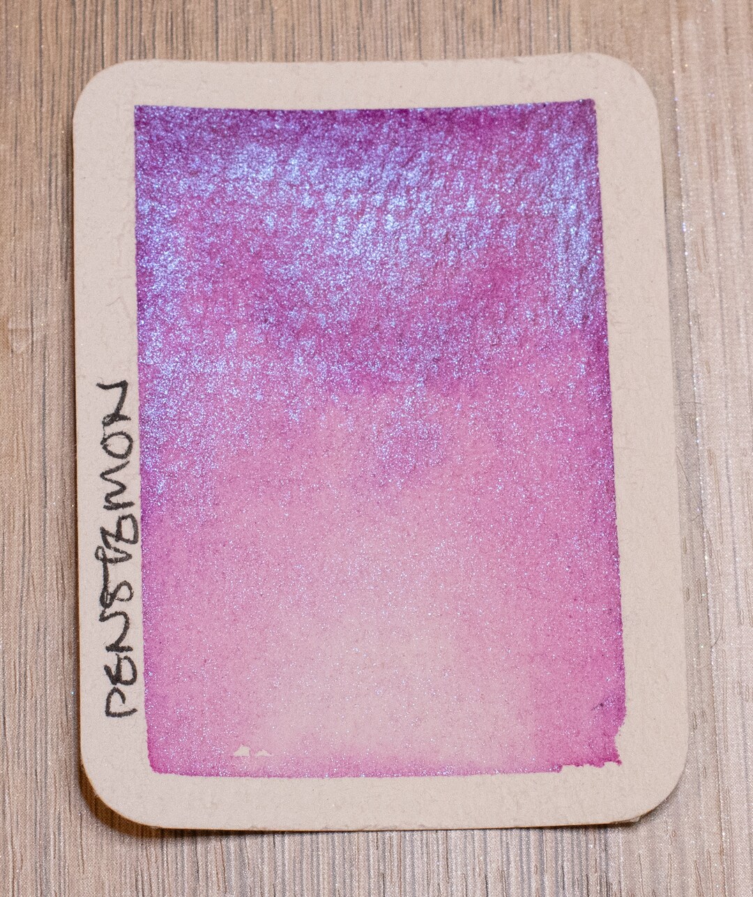Paint Drop Card / Handmade Watercolor Paint - Etsy