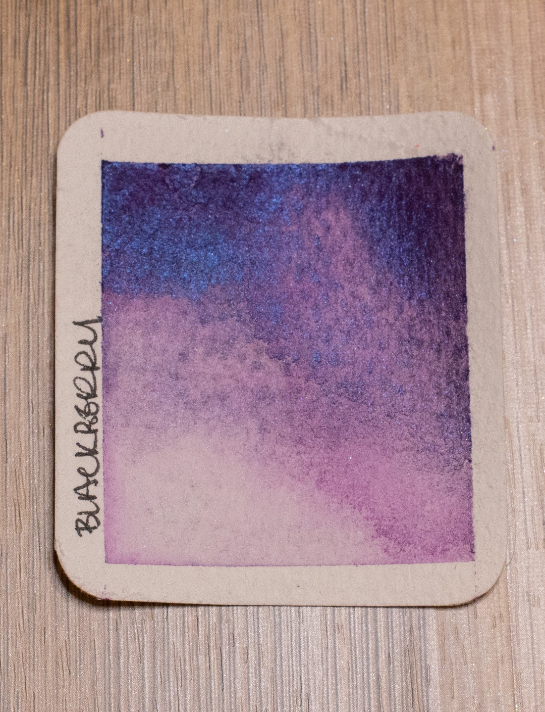 Paint Drop Card / Handmade Watercolor Paint - Etsy