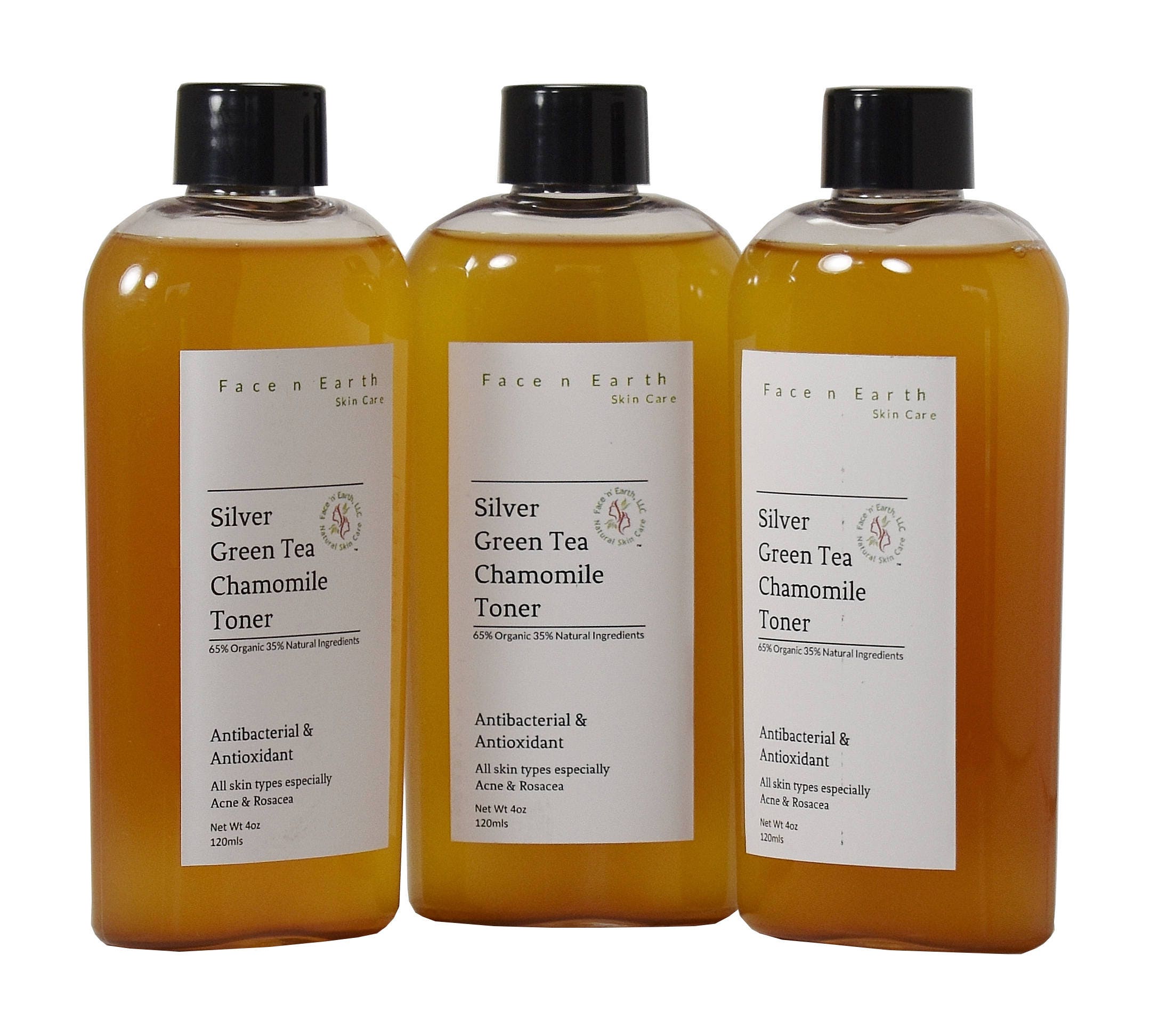 Colloidal Silver Green Tea Chamomile Toner Astringent All Skin - Etsy