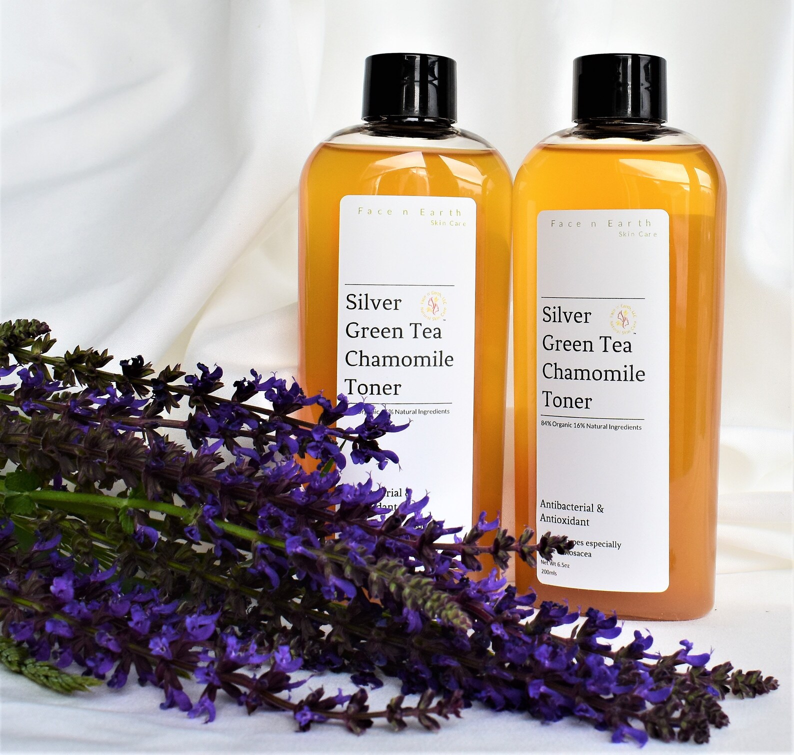 Colloidal Silver Green Tea and Chamomile Toner Vegan - Etsy