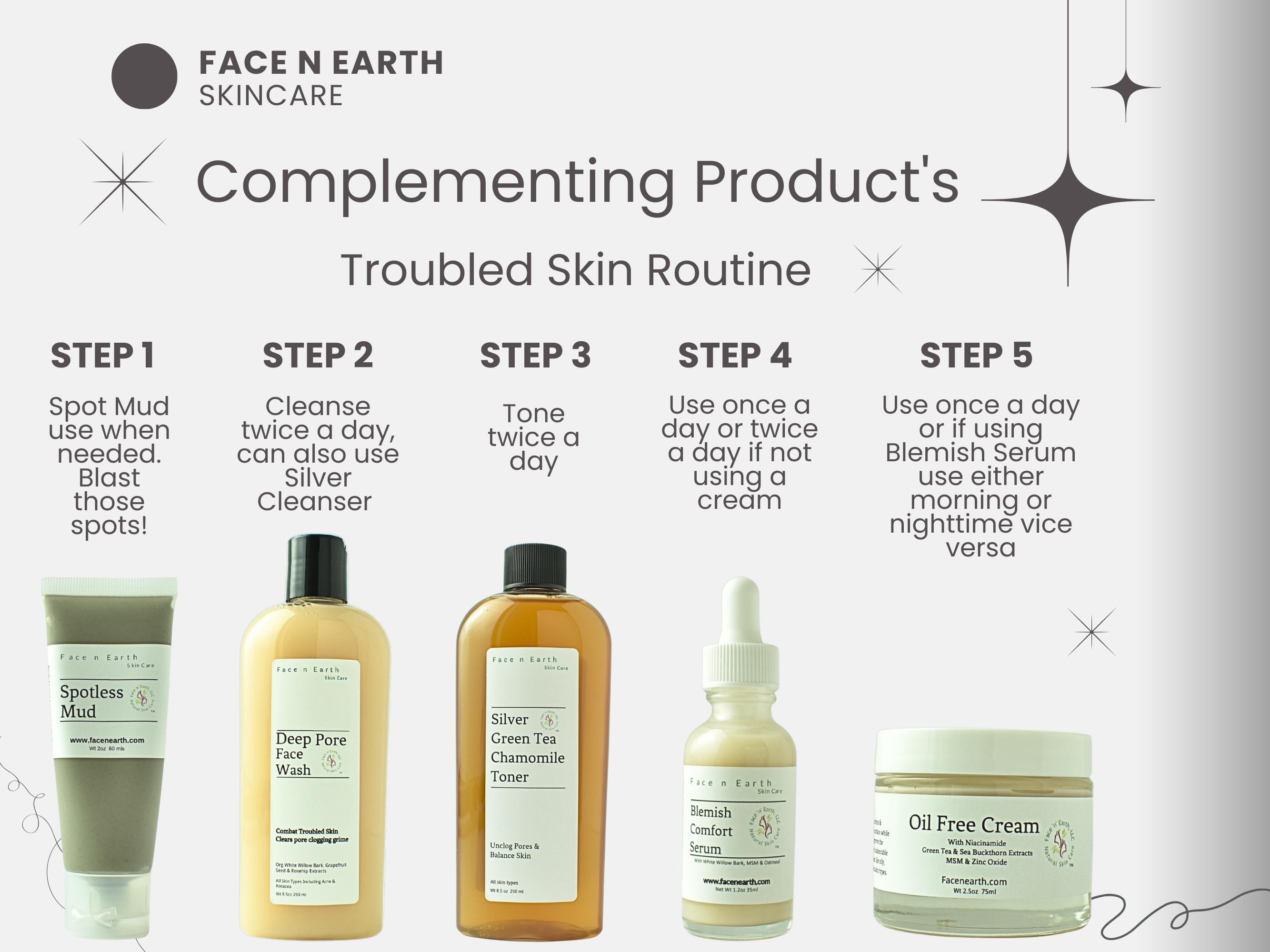 Deep pore face cleanser store