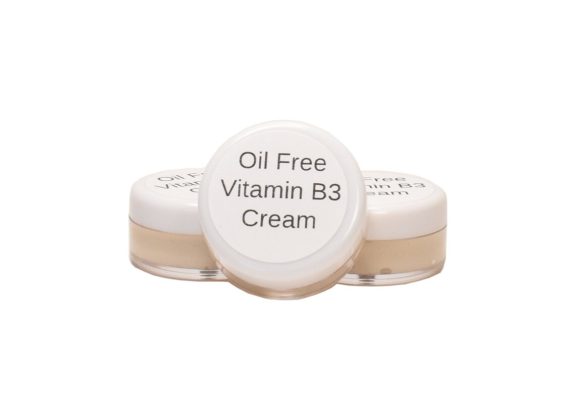 Oil-free Face Cream SAMPLE With Niacinamide B3 Green Tea MSM | Etsy