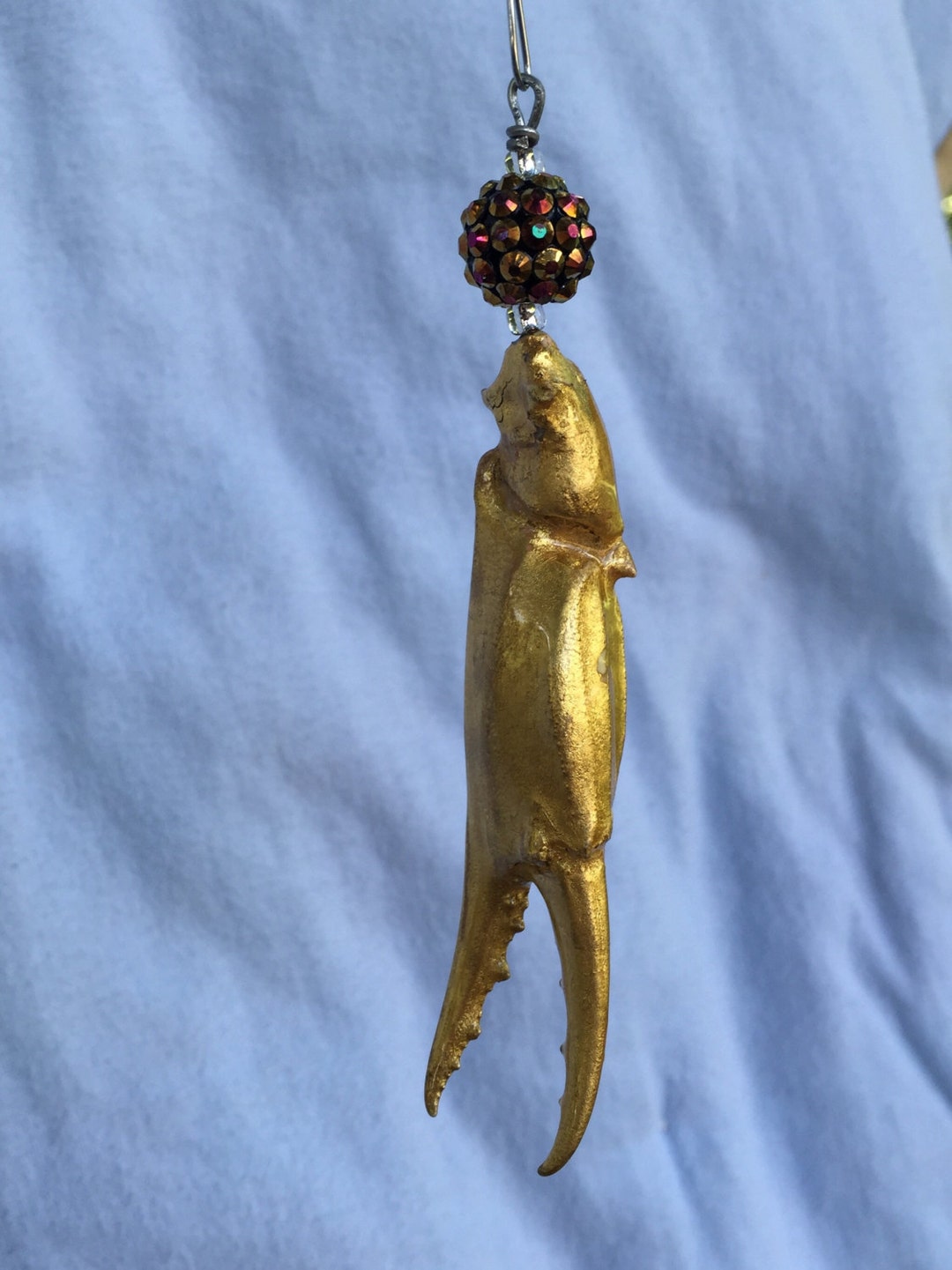 Maryland Christmas Ornament Gold Leaf - Etsy Canada