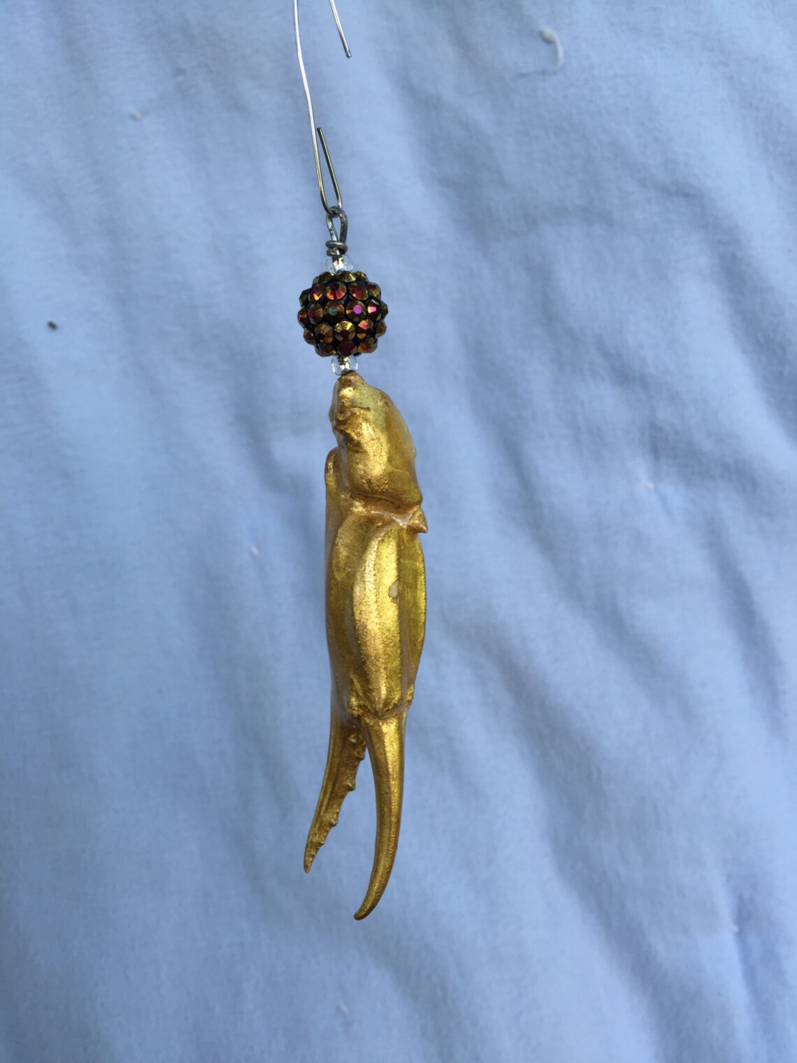 Maryland Christmas Ornament Gold Leaf - Etsy Canada