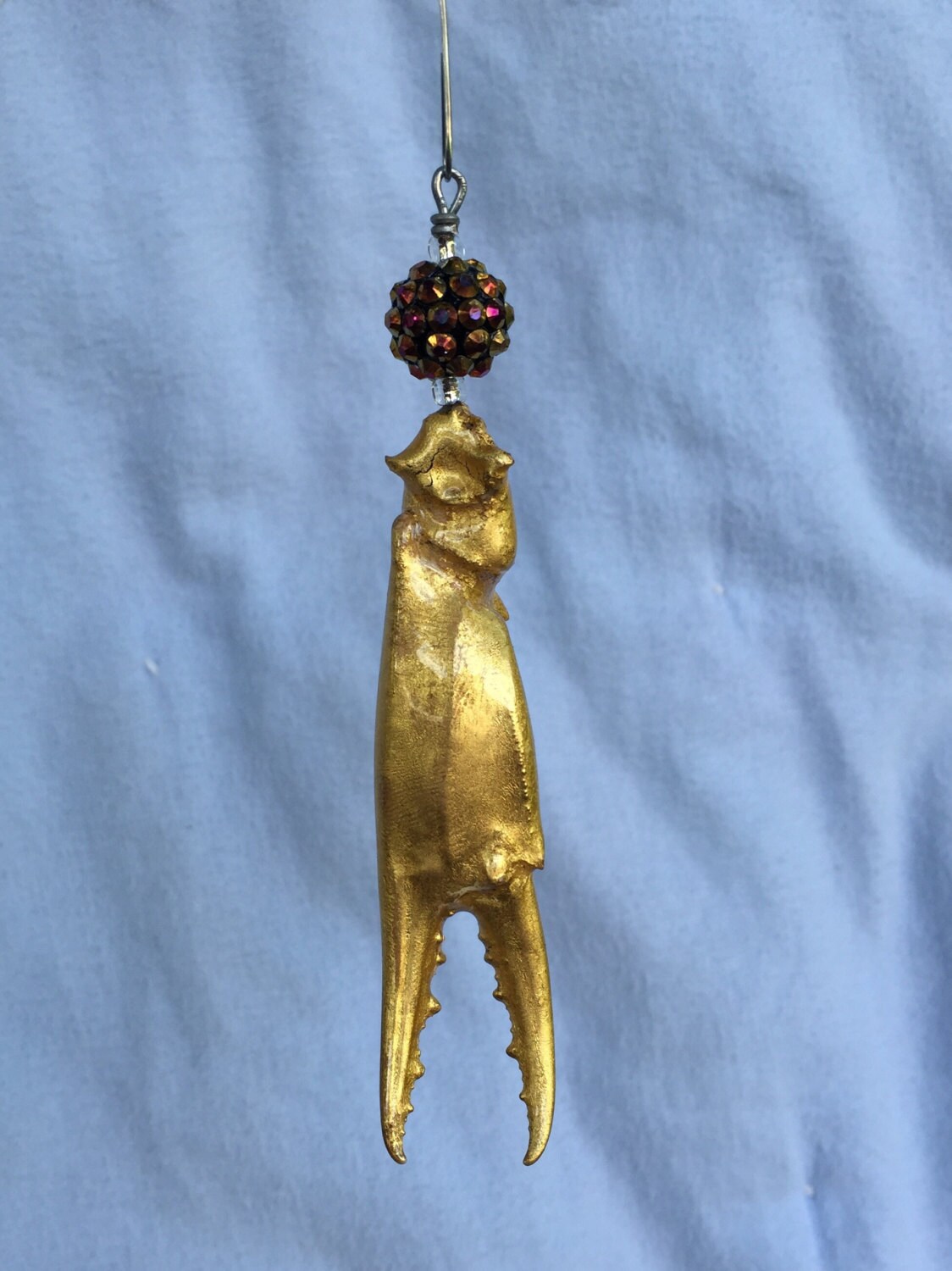 Maryland Christmas Ornament Gold Leaf - Etsy Canada
