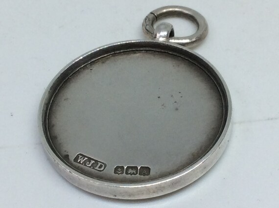 1920s Sterling Silver Fob Medal - Hallmarked Silver … - Gem